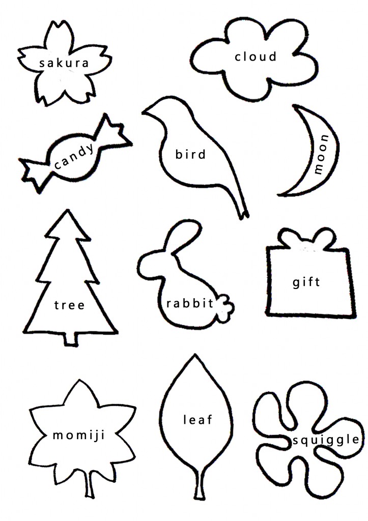 Easy Greeting Card Project – Silhouettes | Craft Ideas from Miho Suzuki